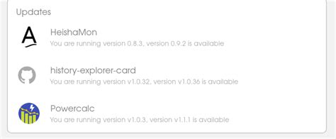 integration updates not displayed anymore · issue 2927 · hacs