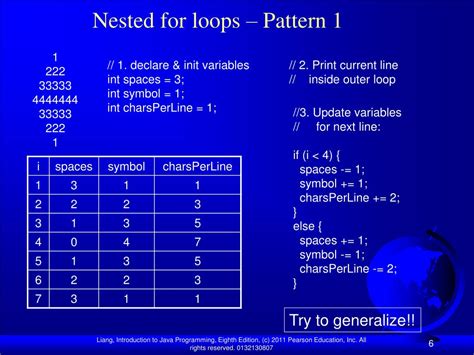 Ppt Csc 1750 Nested For Loops Powerpoint Presentation Free Download Id2412918
