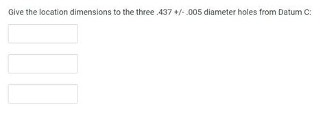 Solved Identify The Datums That Make Up The Primary Datum