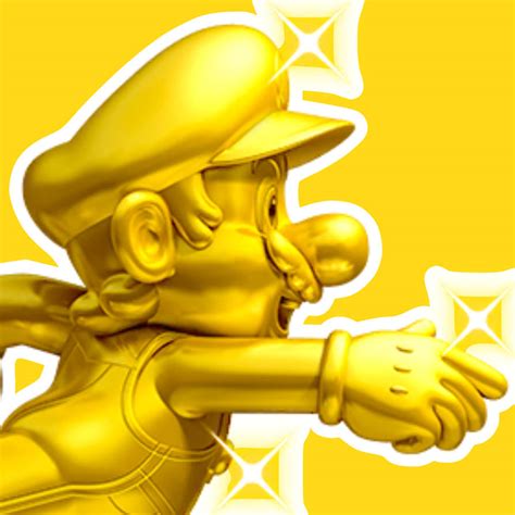 Gold Mario Icon By Drybonesisgreat On Deviantart