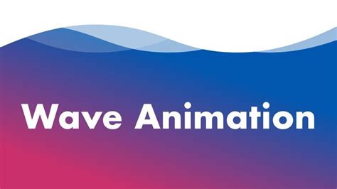 Wave Animation Effects With Html And Css Css Web Development Design