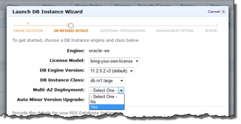 Multi Az Option For Amazon Rds For Oracle Database Aws News Blog
