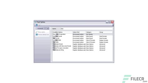 EMS SQL Manager For Oracle FileCR