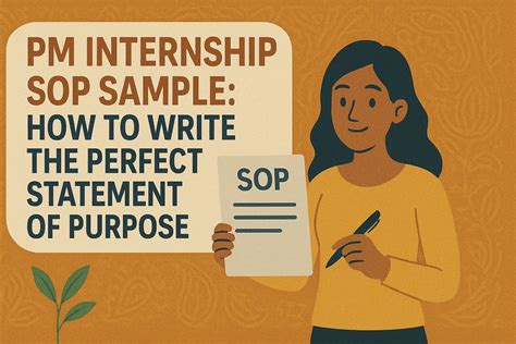PM Internship SOP Sample Free SOP PDF Writing Guide