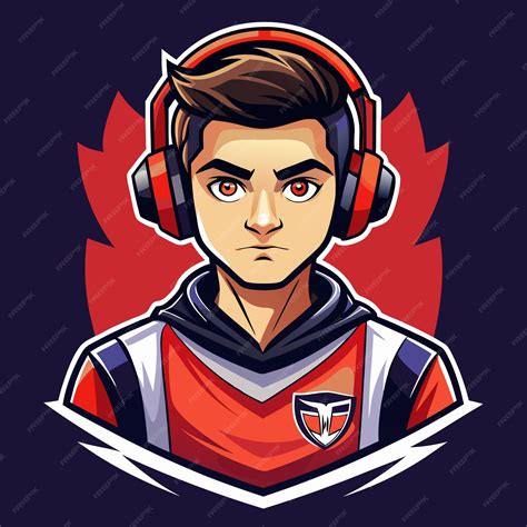 Premium Vector Esport Gammer