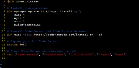 Installing And Running Visual Studio Code On Docker