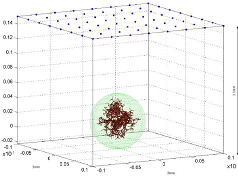 Configuration Used In The Point Detector Simulation Planar Array N X