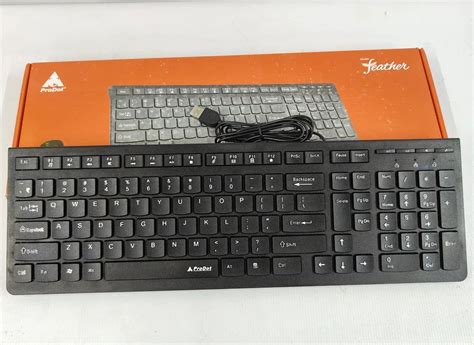 Prodot Feather Wired Keyboard At ₹ 270 Piece Computer Keyboard In