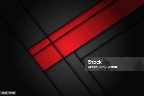 다크 그레이 메탈릭 디자인의 추상적 빨간색오버가 모던한 미래지향적배경 Eps10 벡터 강철에 대한 스톡 벡터 아트 및 기타 이미지 강철 개념 검은색 Istock