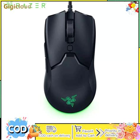 Razer Viper Mini Gaming Mouse Super Light Design Rgb Light 8500 Dpi Optail Sensor Mouse Lazada PH