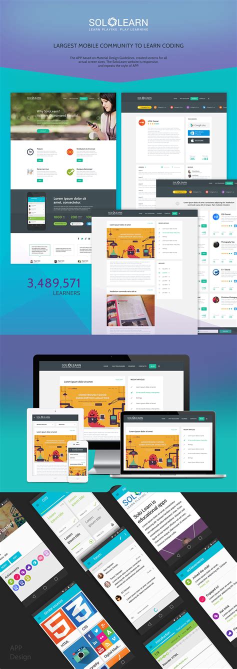 SoloLearn Largest Mobile Community To Learn Coding On Behance