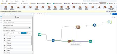 Aashish Bhandari On Linkedin Logisticregression Alteryx