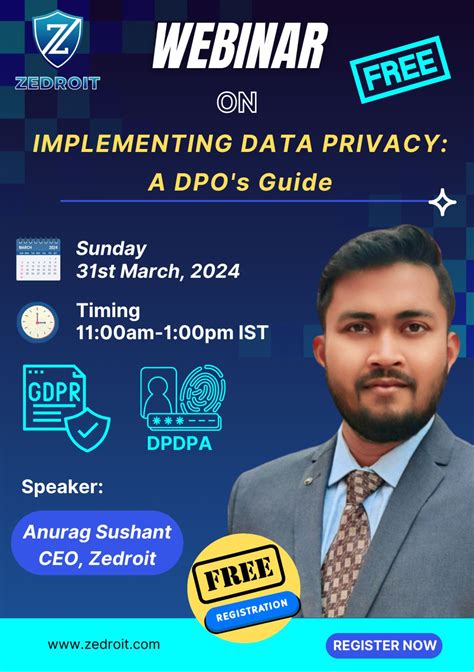 Kumud Singh On Linkedin Dataprivacy Gdpr Dpdpa Webinar Dpoguide
