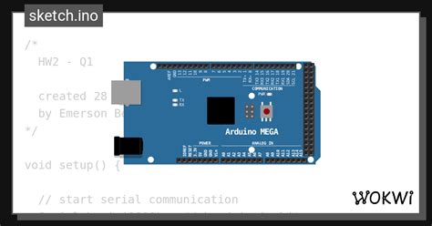 HW2 Q1a Wokwi ESP32 STM32 Arduino Simulator