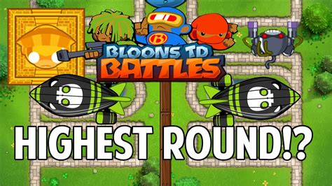 BTD Battles Highest Round YouTube