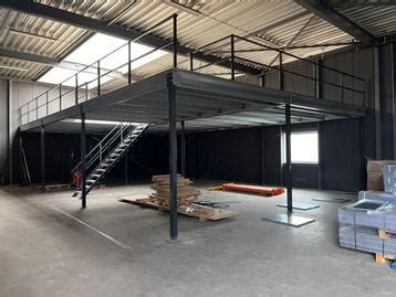 ≥ Nieuwe Entresolvloer 10000x6000 60m2 3meter Hoog — Kantoor En