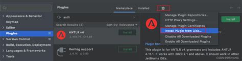 antlr4 在 idea 中使用 antlr 与 java 程序集成 antlr idea插件下载 csdn博客