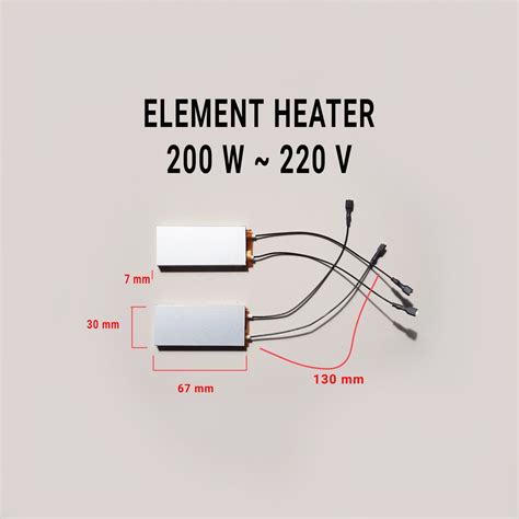 Jual Element Pemanas Mesin Emboss Hot Print W X X Mm Shopee Indonesia