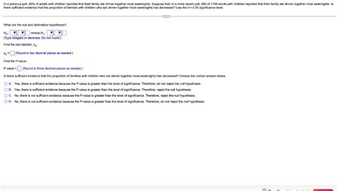 solved what are the null and altemative hypotheses