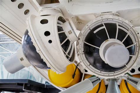 the inertial navigation system of the space station is white stock