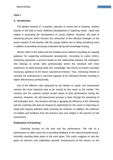 Exploring Mentoring And Coaching For Professionals