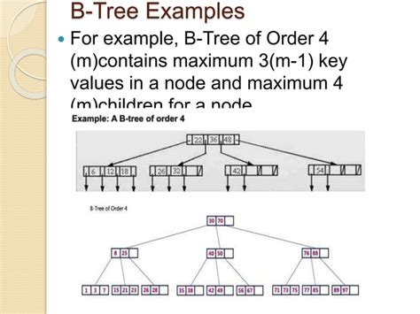 data structures trees b tree and b tree pptx