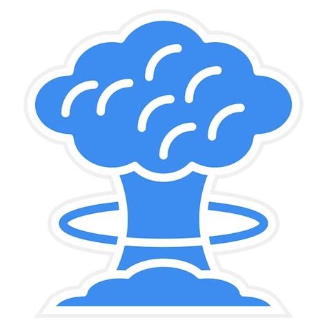 Premium Vector Vector Design Nuclear Explosion Icon Style