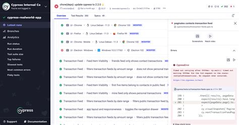 Cypress Dashboard Vs Currents Ultimate Comparison Guide Oct 2022 Currentsdev Blog