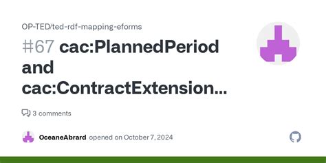 Cacplannedperiod And Caccontractextension Not Found · Issue 67 · Op