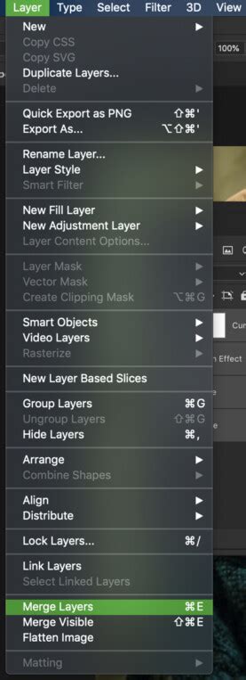 How To Merge Layers In Photoshop With Shortcuts