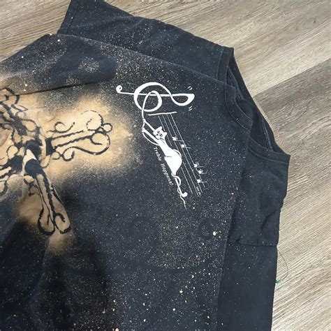 Beautiful Y2k Custom Bleach Treble Happens” Joke Depop