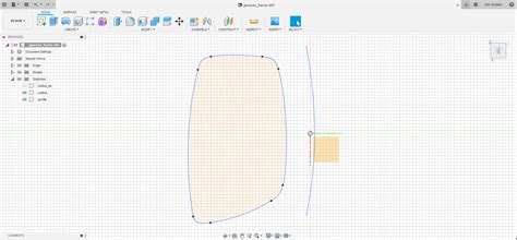 Solved How To Create Body With Multiple Sketches Cross Section And Outline Autodesk Community