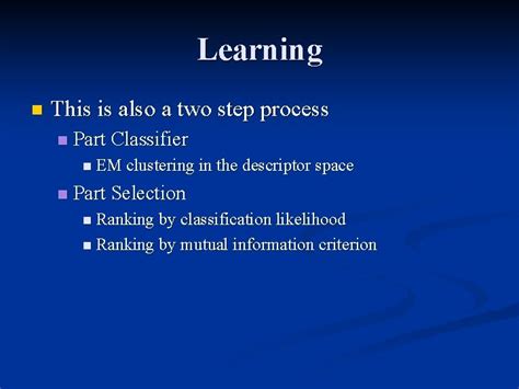 Object Class Recognition Using Discriminative Local Features Gyuri