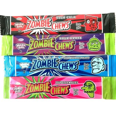 Mega Size Zombie Chews Lovin It Sweet