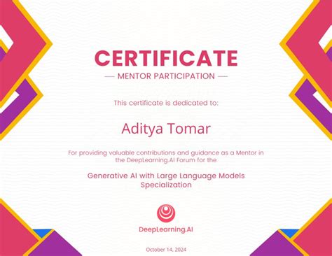 aditya tomar on linkedin deeplearningai mentorship aicommunity