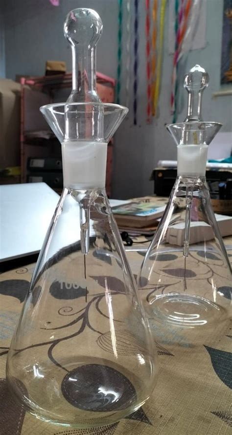 Borosilicate Glass Conical Flask Set Capacity 1000ml And 500ml At Rs 1200 In Hyderabad