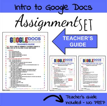 Introduction To Google Docs Assignment Set By Miss L S Learners