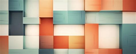 Premium Photo Minimalistic Abstract Background With Intersecting Rectangles Symbolizing