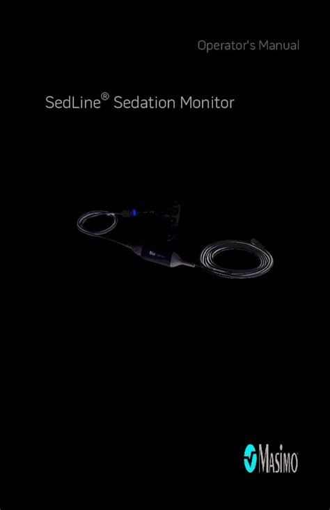 Pdf Sedline Sedation Monitorsedline® Sedation Monitor Is A Patient