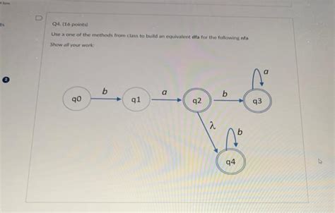Q Points Use A One Of The Methods From Class Chegg