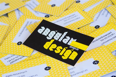 Angular Design Identity On Behance