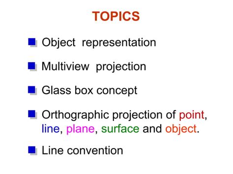 Chapter 03 Orthographic Projection Ppt 3 D Graphics Computer Software And Applications