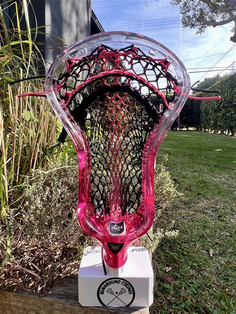 Ecd Ion Custom Dyed Pink Professionally Strung Sidelineswap