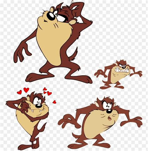 Free Download Hd Png Cartoon Character Taz Mania Vector Tasmanian