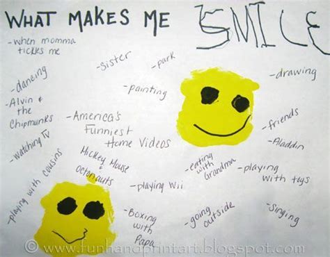 Writing Smile Face