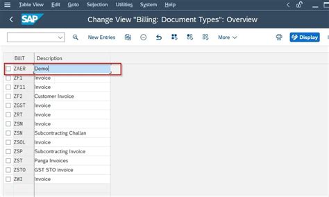 How To Define Sap Billing Document Type