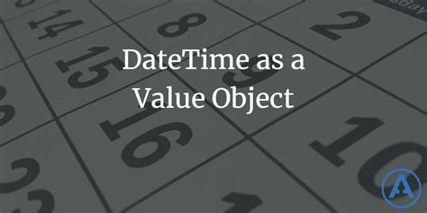steve smith on linkedin datetime as a value object