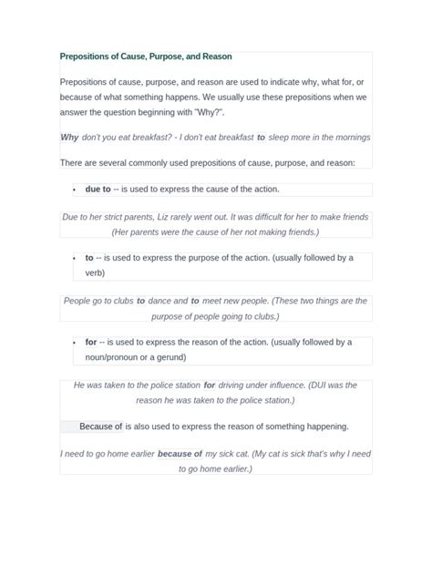 1 Cause And Result Explanation Pdf Verb Linguistic Typology