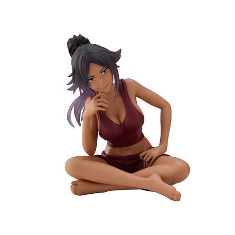 Bleach Yoruichi Shihoin Relax Time Statue