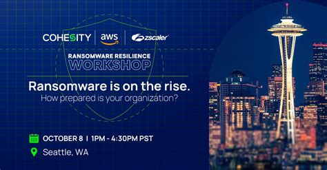 Briadi Deck On Linkedin Ransomware Resilience Workshop Seattle Wa